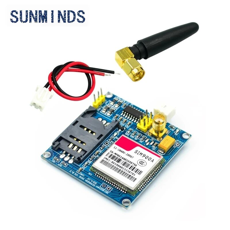 1 шт. SIM900A V4.0 комплект беспроводной модуль расширения GSM GPRS плата антенна протестирована по всему миру магазин