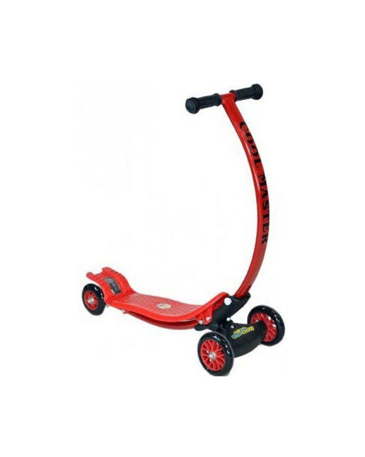 Самокат детский Cool Master Макси 4х колесный, передние колеса 120мм, задние 90мм сдвоенные.