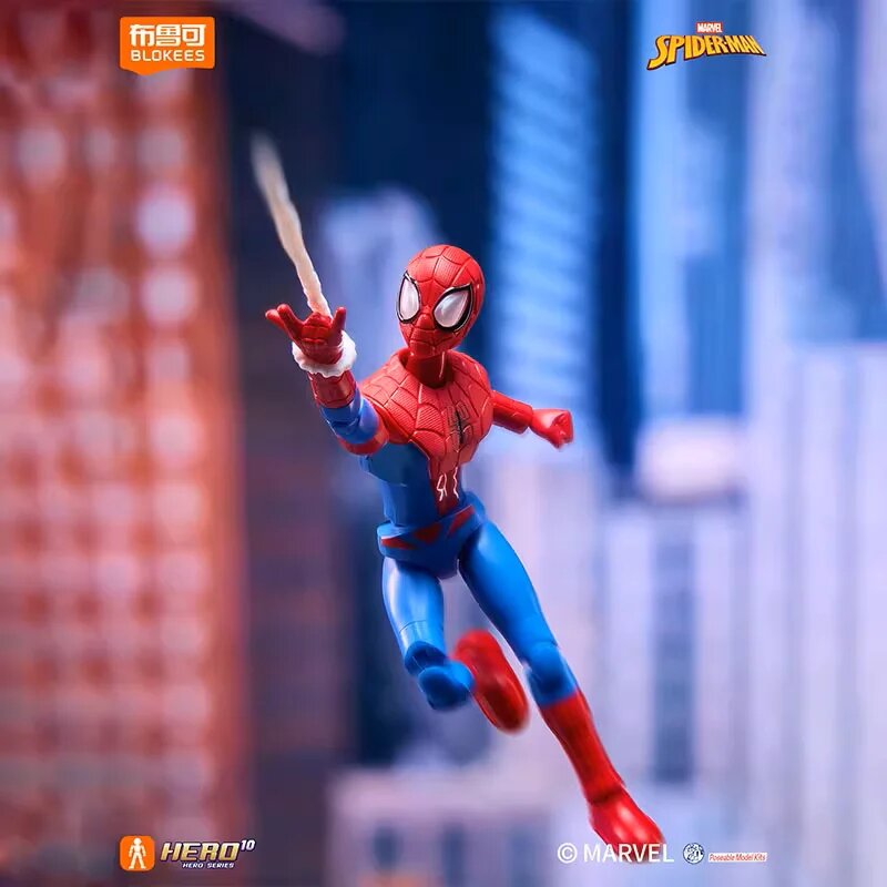 Фигурка Spider-Man BLOKEES Marvel, цвет Spider-Man