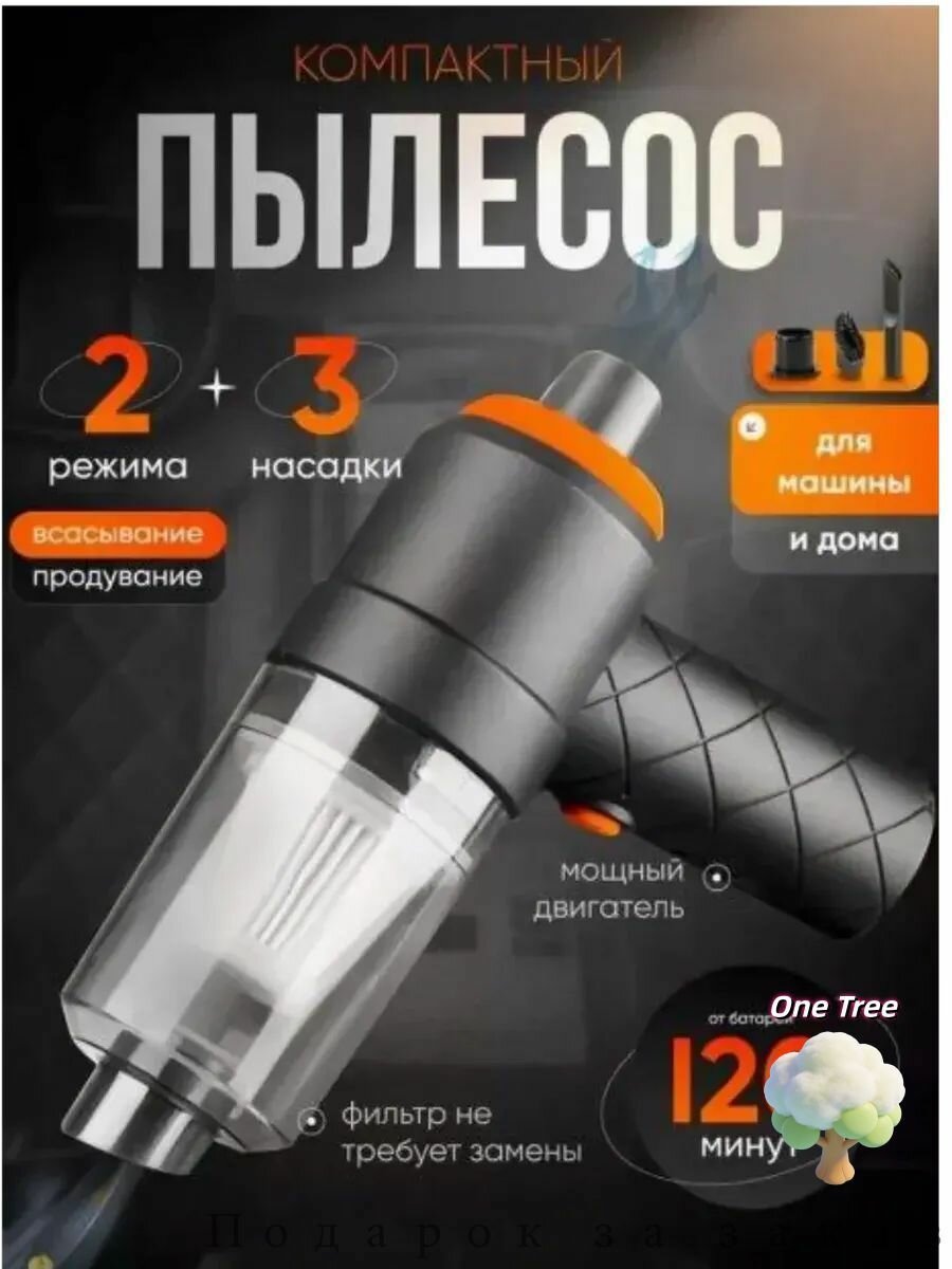 Портативный беспроводной пылесос для автомобиля и дома, мощный мини-пылесос для уборки шерсти домашних животных
