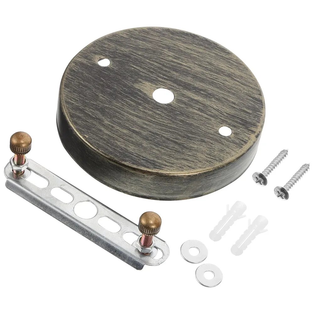 Пластина Для Потолочных Светильников, Железная, Ретро Индустриальный Стиль, Для Залов, 1 Шт