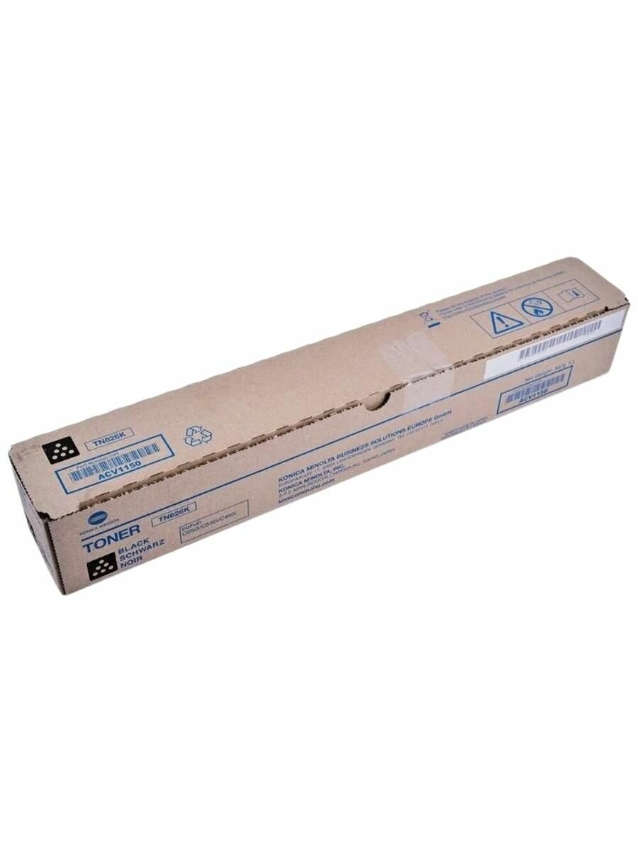 Картридж черный TN-626K (ACV1150) Konica Minolta bizhub C450i /C550i / C650i, 28K