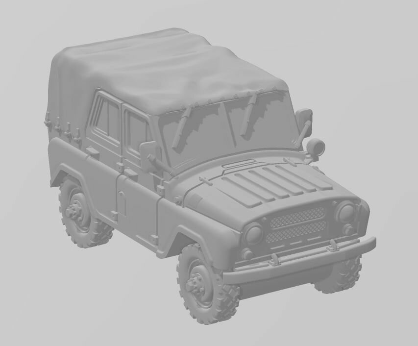 УАЗ-469. UAZ-469. Масштабная модель 1:72.