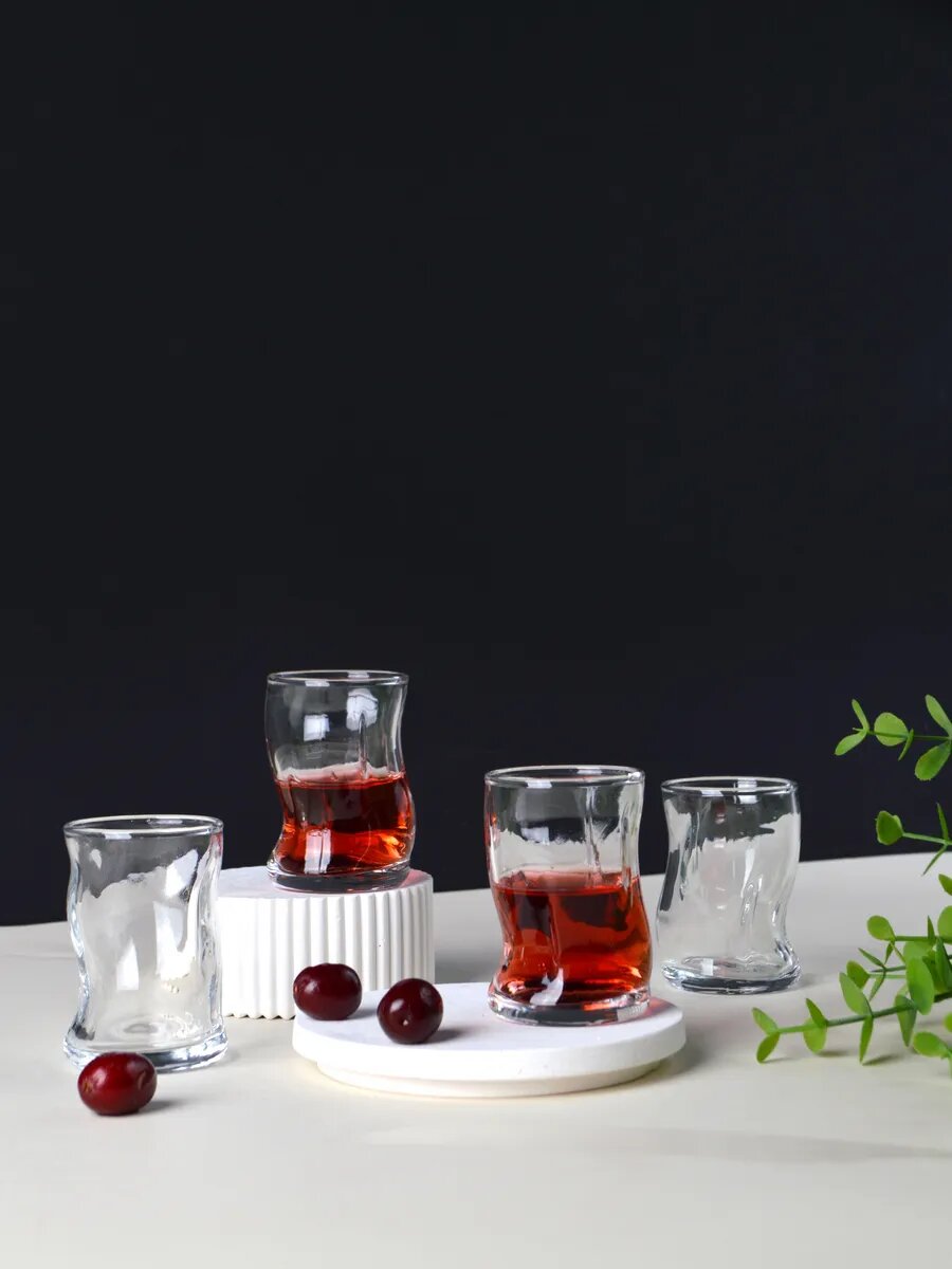 Набор стопок Pasabahce "Amorf", для водки/текилы/джина/ликера, 50 мл, 4шт