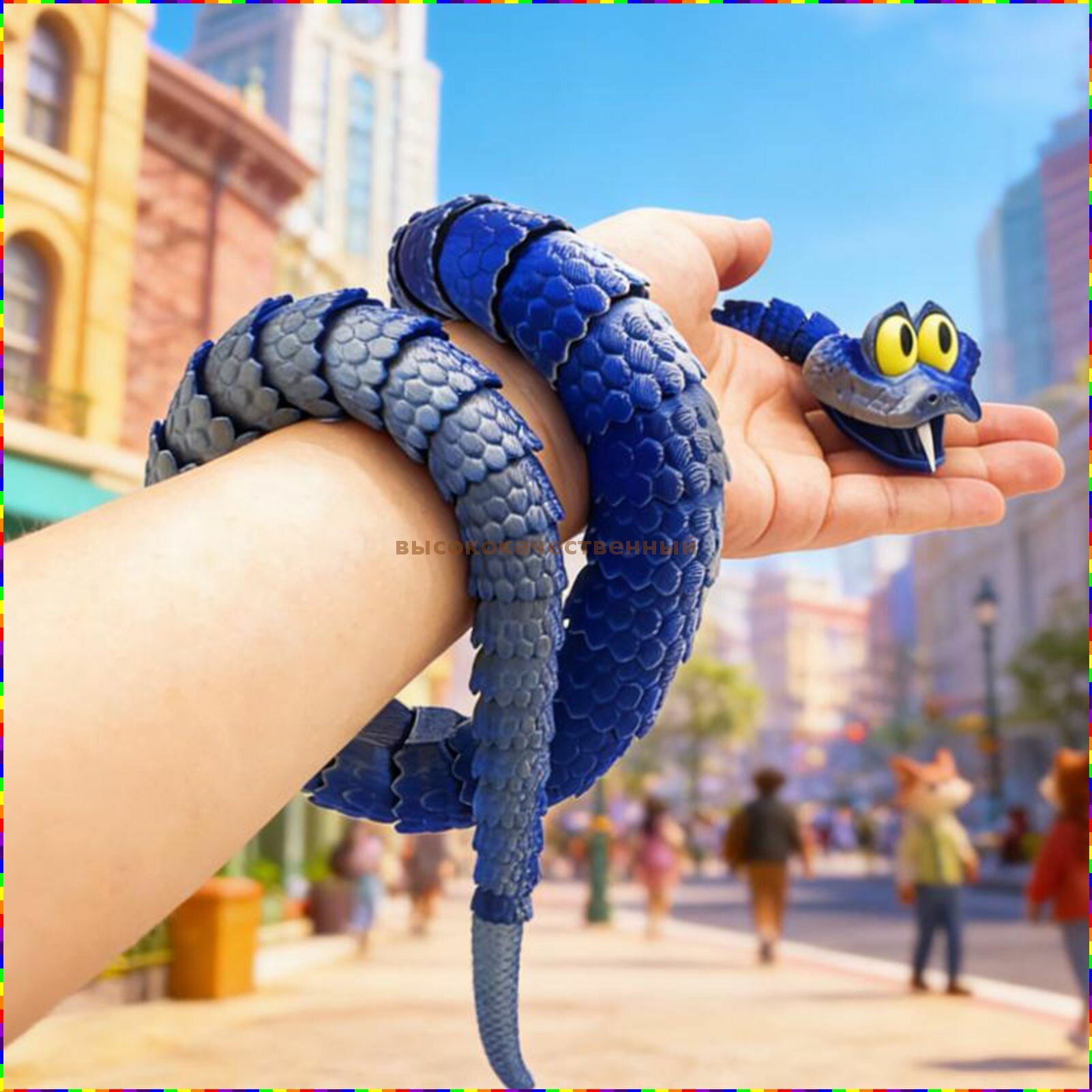 Шарнирная фигурка животного из мультфильма Зверополис , высота 40 см