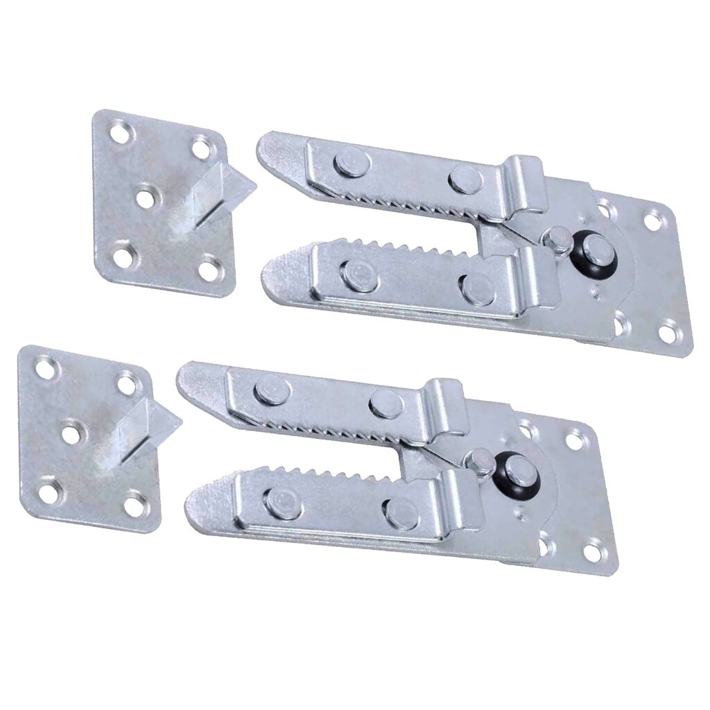 Комплект разъемов для секционной мебели для дивана из 2 предметов, Защелкивающийся металлический кронштейн и петли