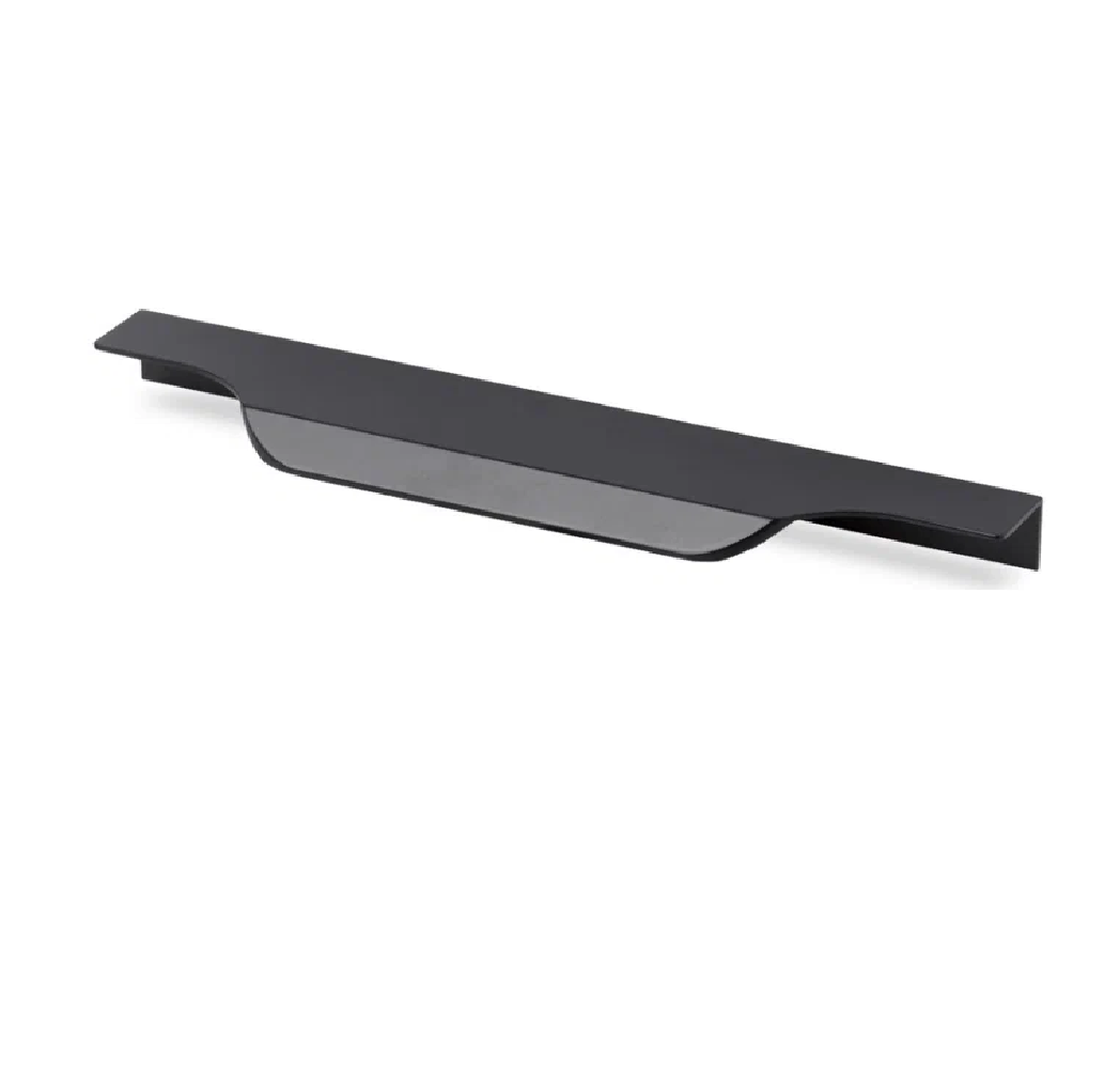 Ручка торцевая EVA SCANDI / 160мм (L=197мм) черный матовый BLA