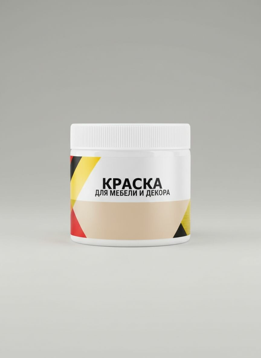 Краска для мебели глянцевая слоновая кость De art