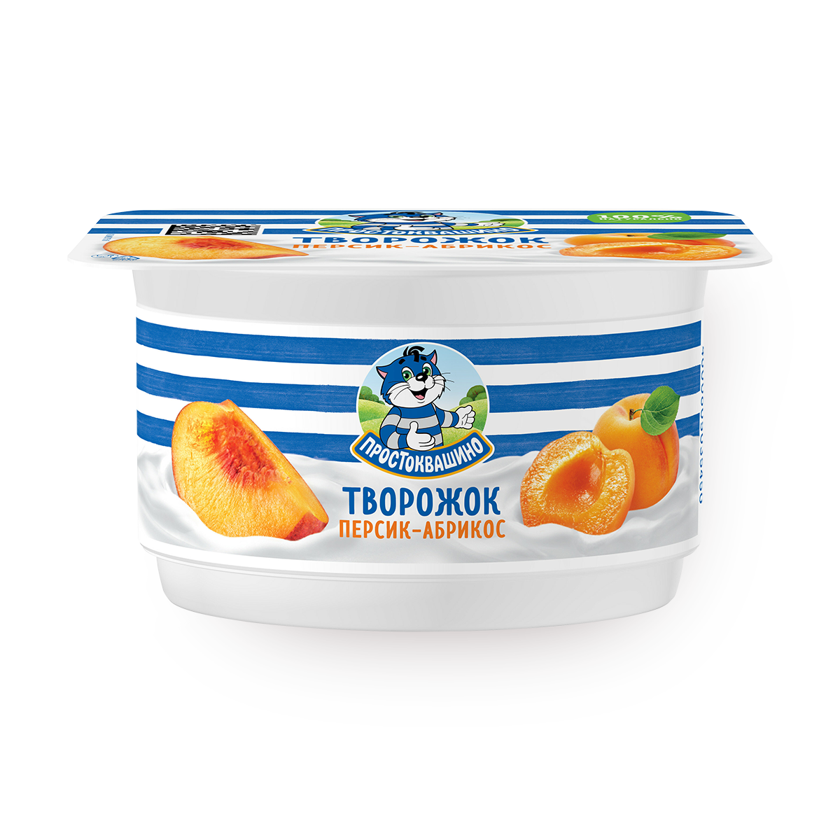 Творожок «Простоквашино» с персиком-абрикосом