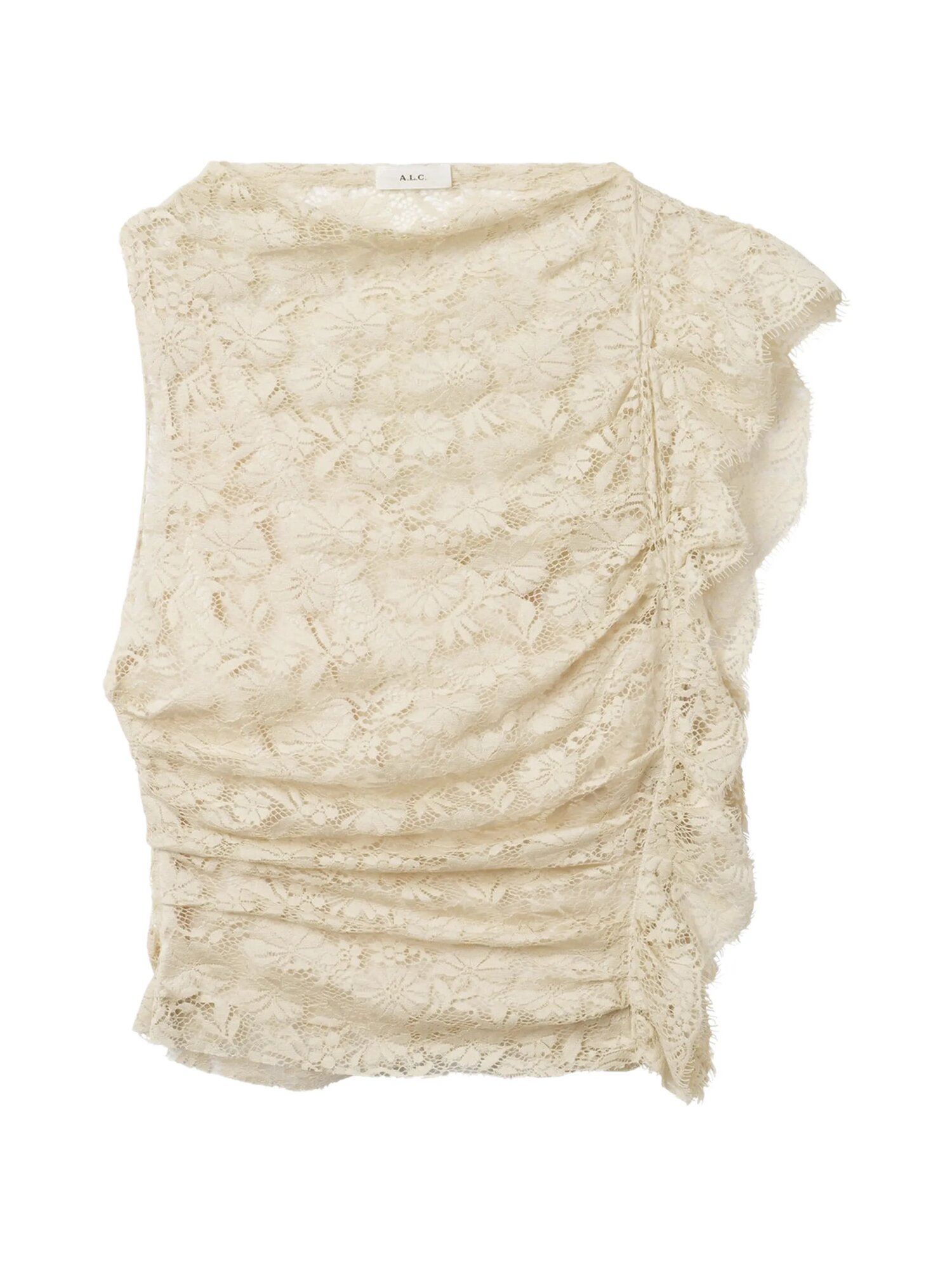 Топ Ruffled lace top