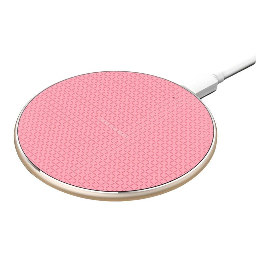 Новое настольное беспроводное зарядное устройство K8 round wireless charger мощностью 30 Вт для быстрой зарядки подходит моделей Apple, Samsung и Huawei