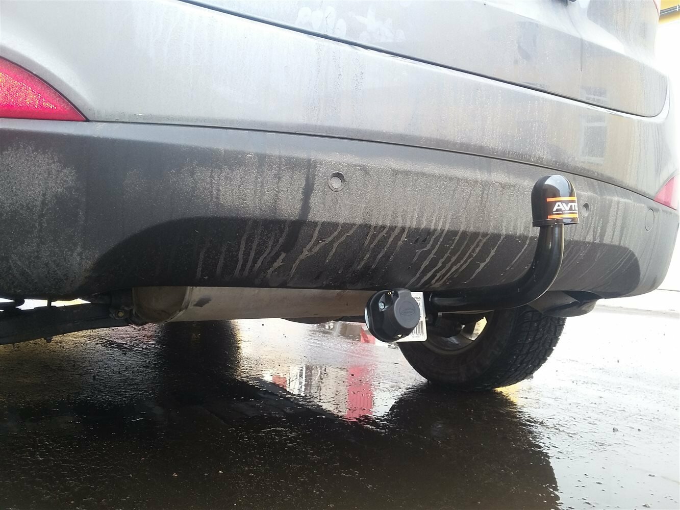 Фаркоп для Kia Sportage SUV (2010-2016)/Hyundai ix35 (2010-2016) (без электрики) (паспорт и сертификат) AvtoS. HY22