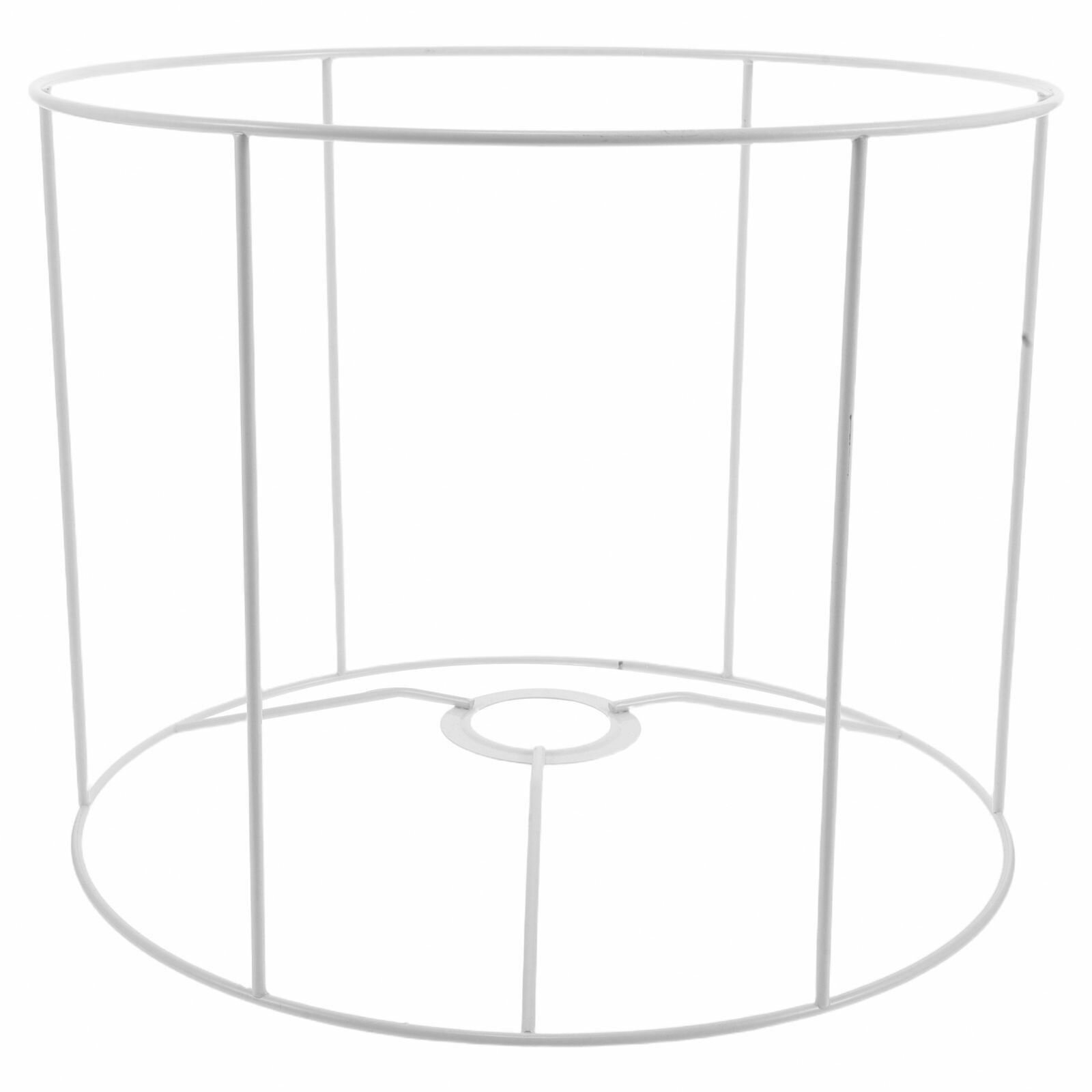 Белый металлический каркас для абажура из железа, для ламп с цоколем е27