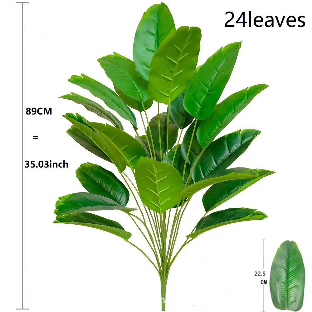 Искусственная тропическая пальма Real Touch 88cm 24 Leaves