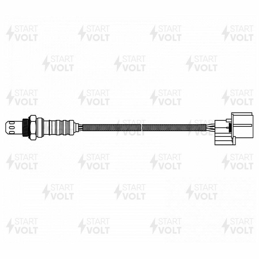 STARTVOLT датчик кислорода HONDA FIT (01-)/JAZZ (01-) 1.3I до катализатора VSOS2304