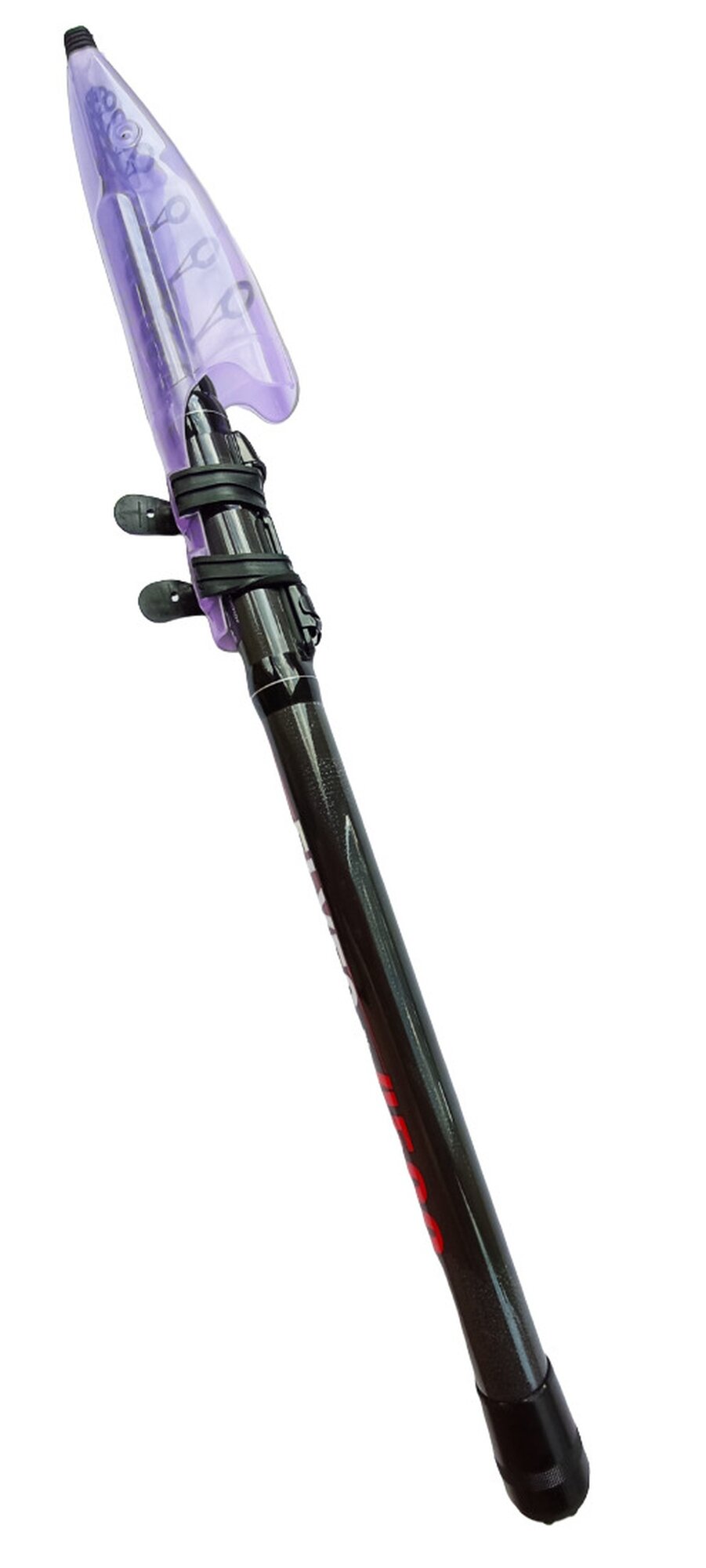Удилище Kaida Elves Bolo, телескопическое, 4 м, 7 колец, HI-Carbon IN8, черное