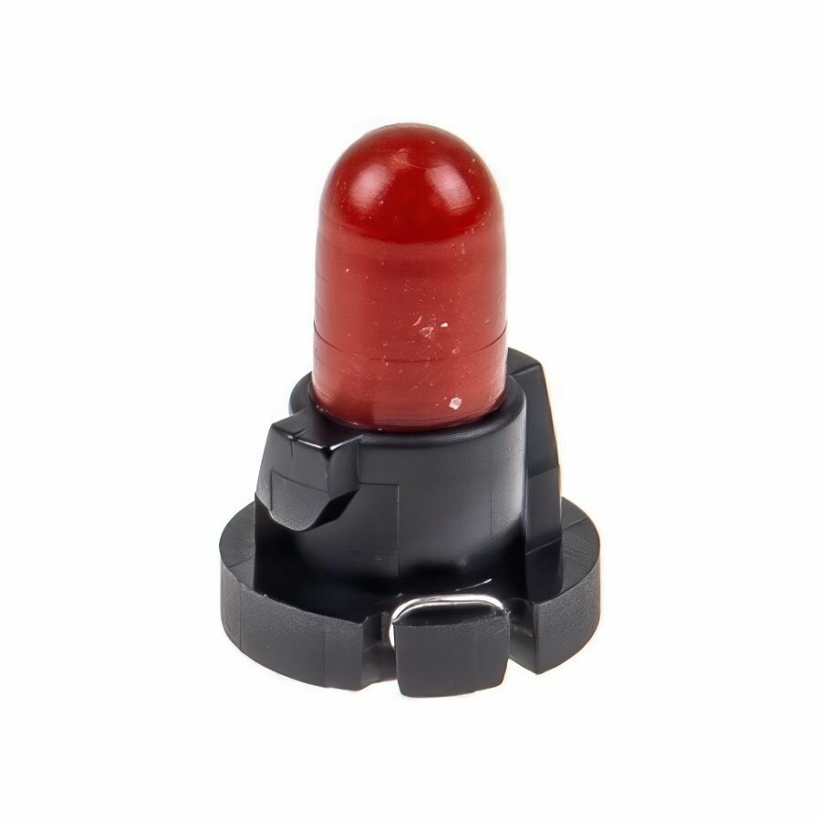 Автолампа BAX1.2W (BX8.4d) 12V красная, 10 шт