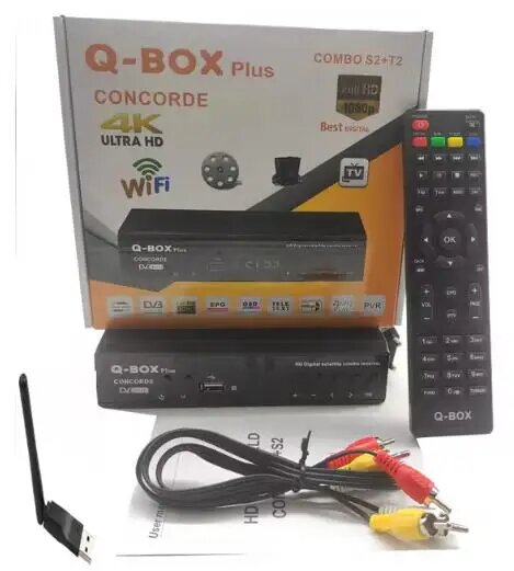 BEESHI Q-BOX Plus Спутниковый ресивер With Wifi