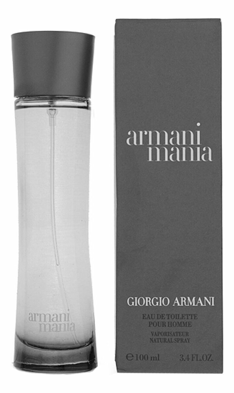 Giorgio Armani Mania Pour Homme Туалетная вода для мужчин 100 ml тестер