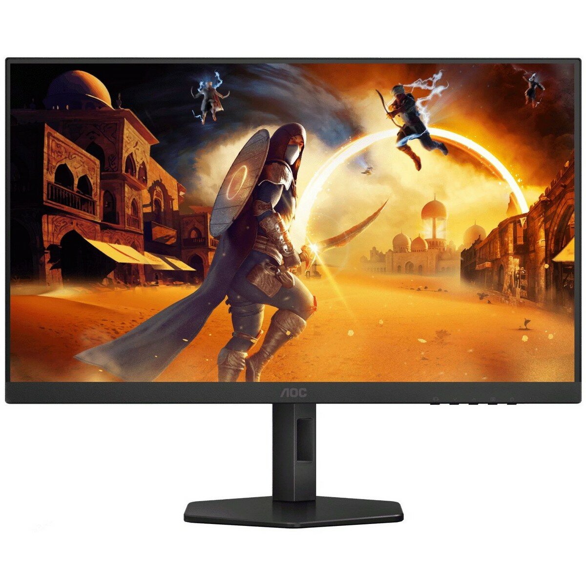 Монитор 27" AOC 27G4HX уц-1 IPS, 1920x1080, 200Hz, 0,3ms, 300сd/m, 1000:1, HDR10 | 2xHDMI(2.0), DP(1.4) | HAS, Pivot, Swivel, InPSU, Vesa 100, Black