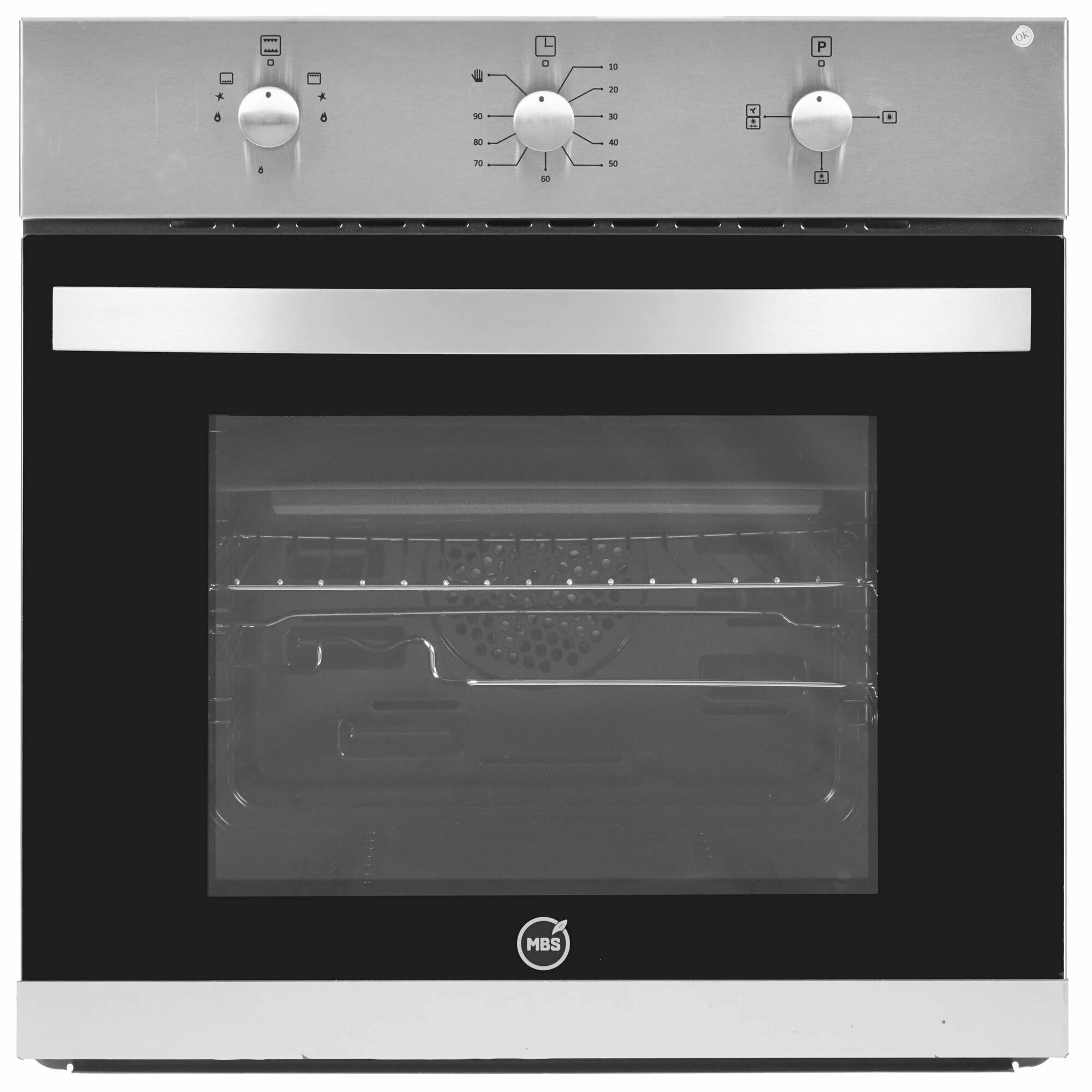 Духовой шкаф газовый MBS DG-604 нержавещая сталь