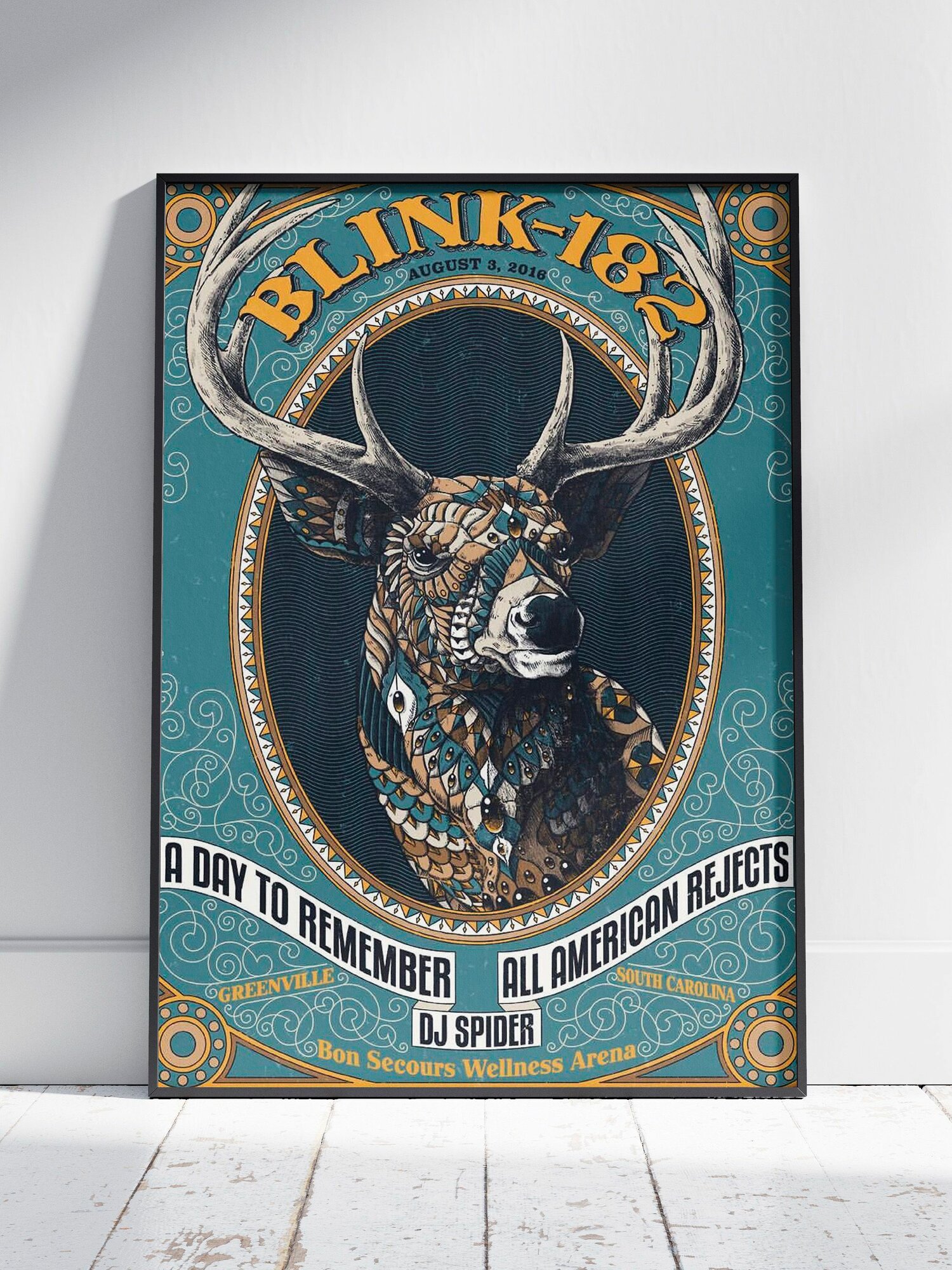 Плакат на стену для интерьера Блинк 182 (Blink 182 11) - Постер по музыке и артисту формата A3 (30x42 см)