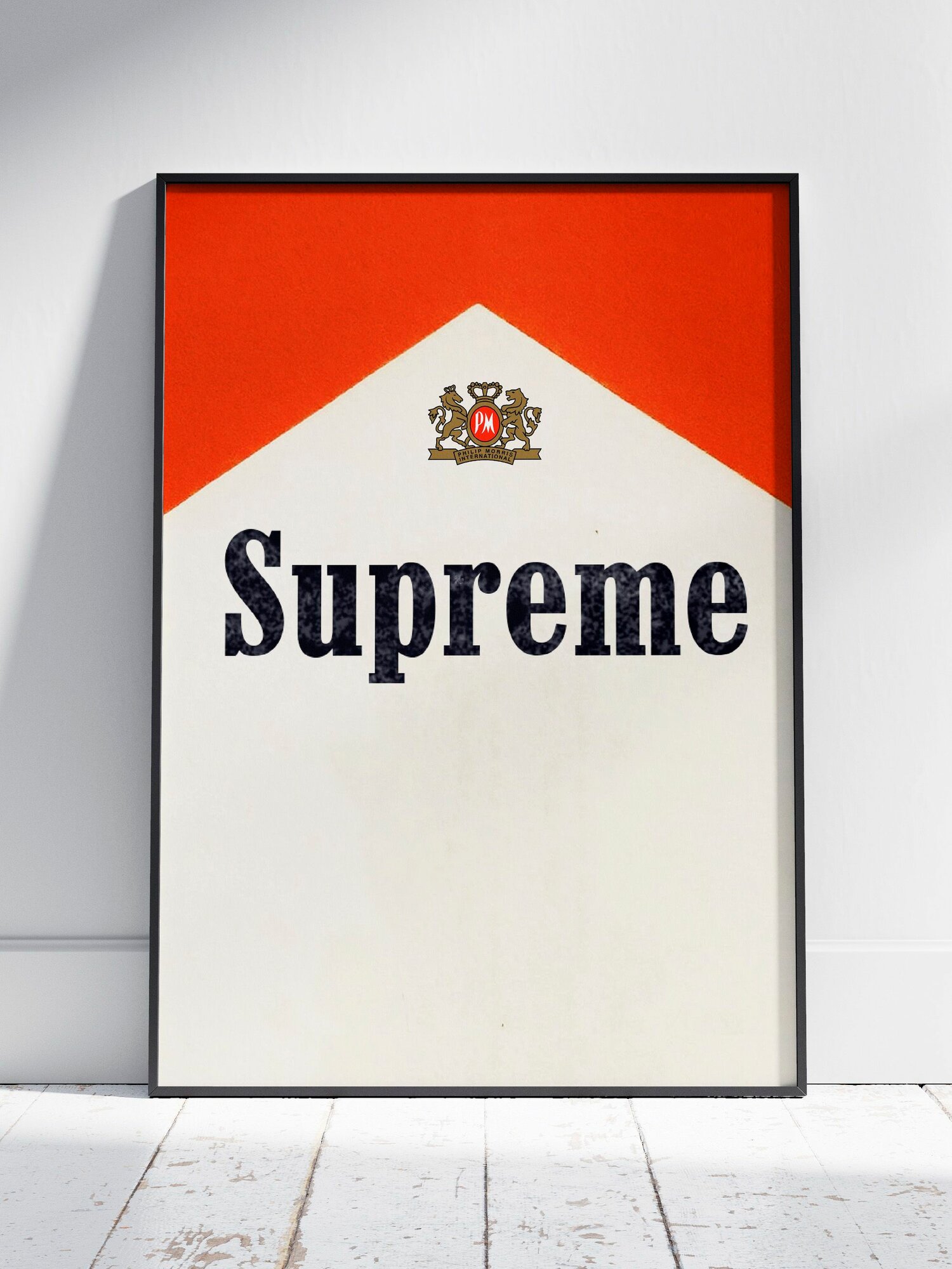 Плакат на стену для интерьера Суприм (Supreme 4) - Постер по модели, бренду и моде формата A4 (21x30 см)