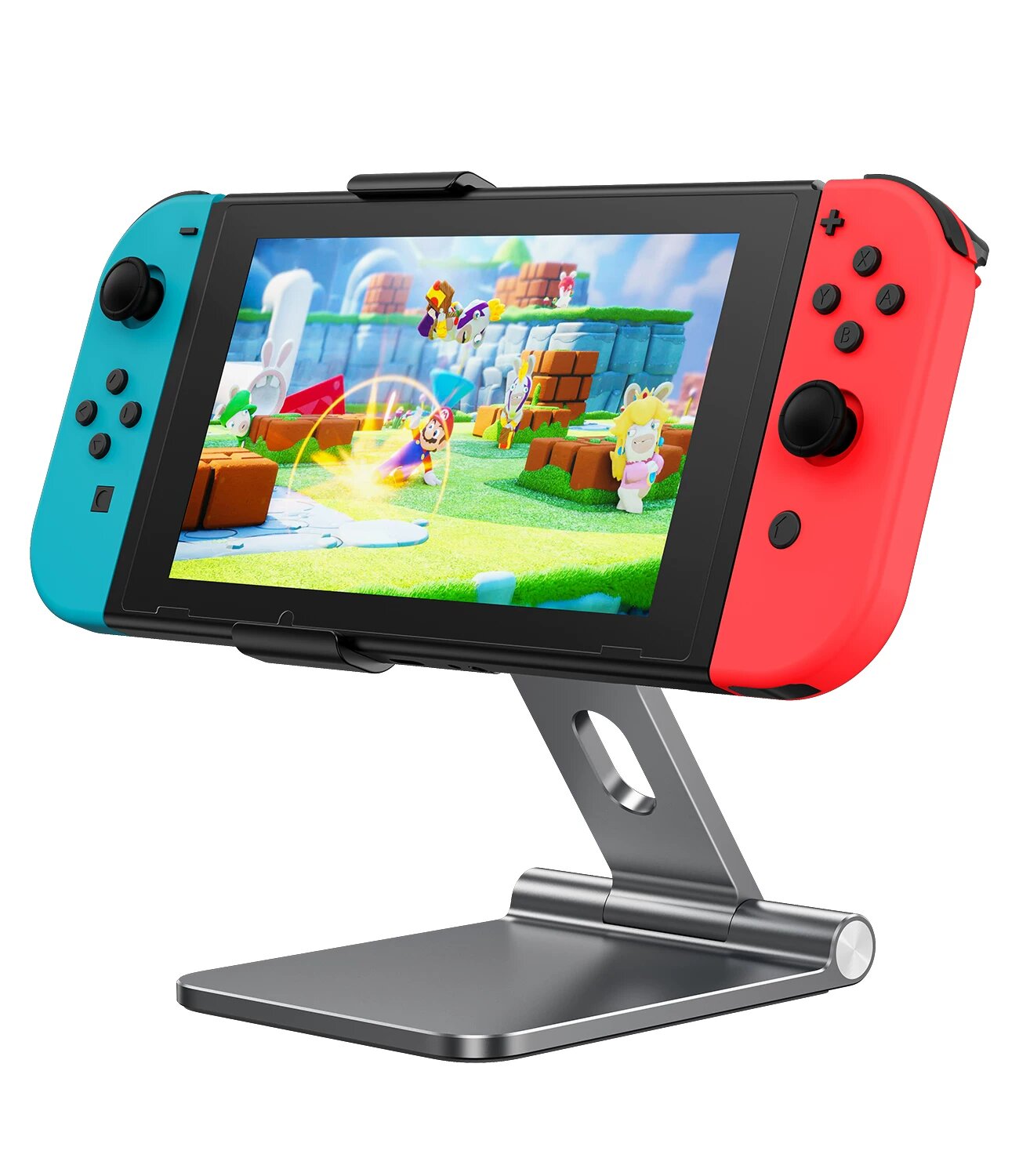Магнитная алюминиевая подставка для Nintendo Switch 2 с MagSafe - Темно-серый