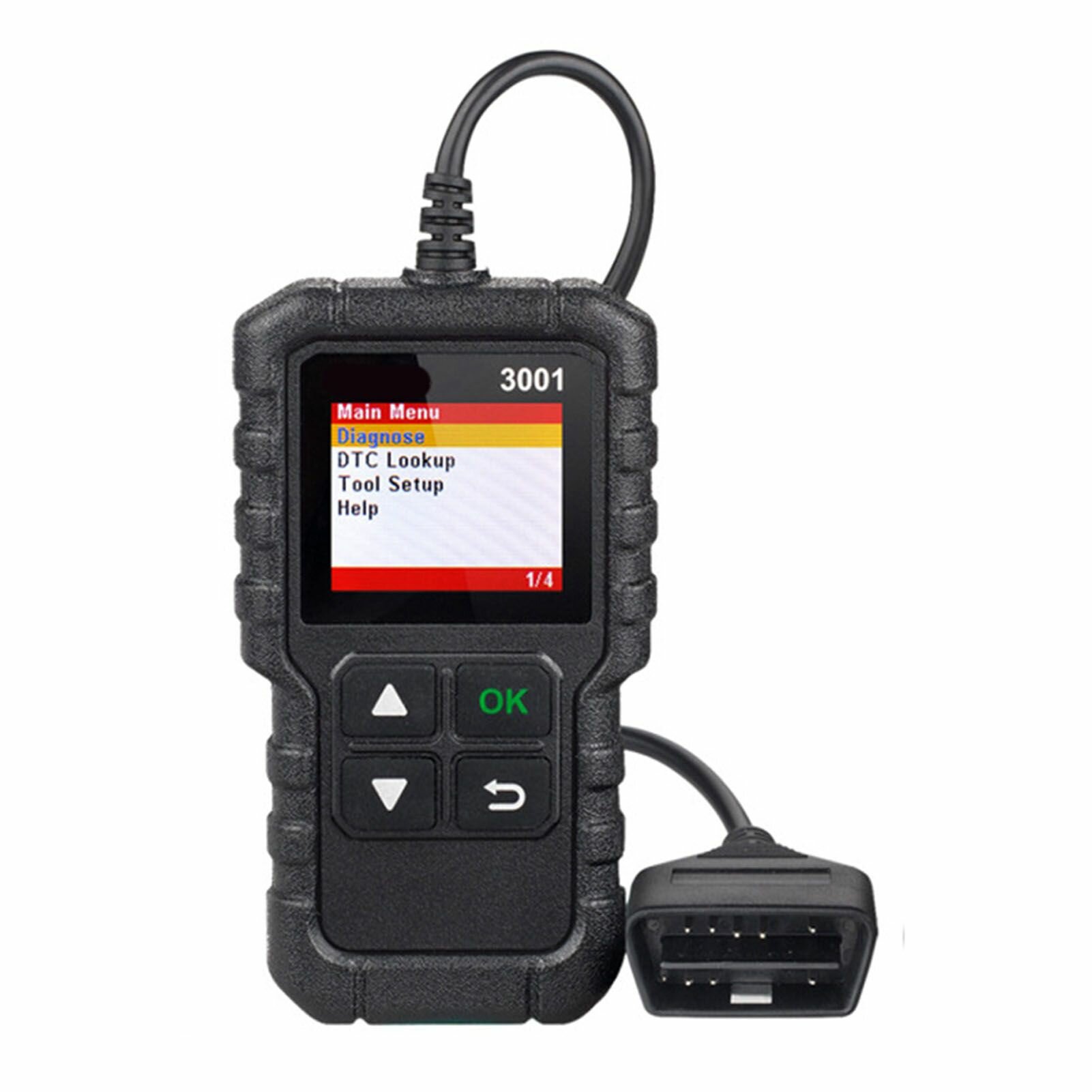 Сканер OBD2 с LCD для диагностики двигателя