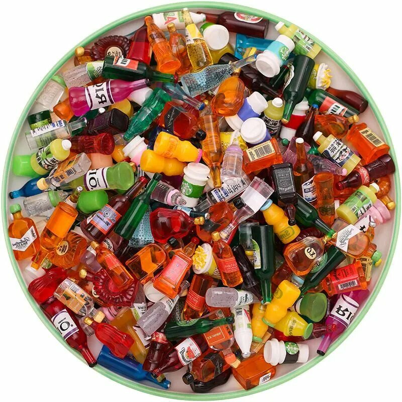 Миниатюрная Еда: Коллекция Реалистичных Игрушечных Продуктов из Смолы для Детей