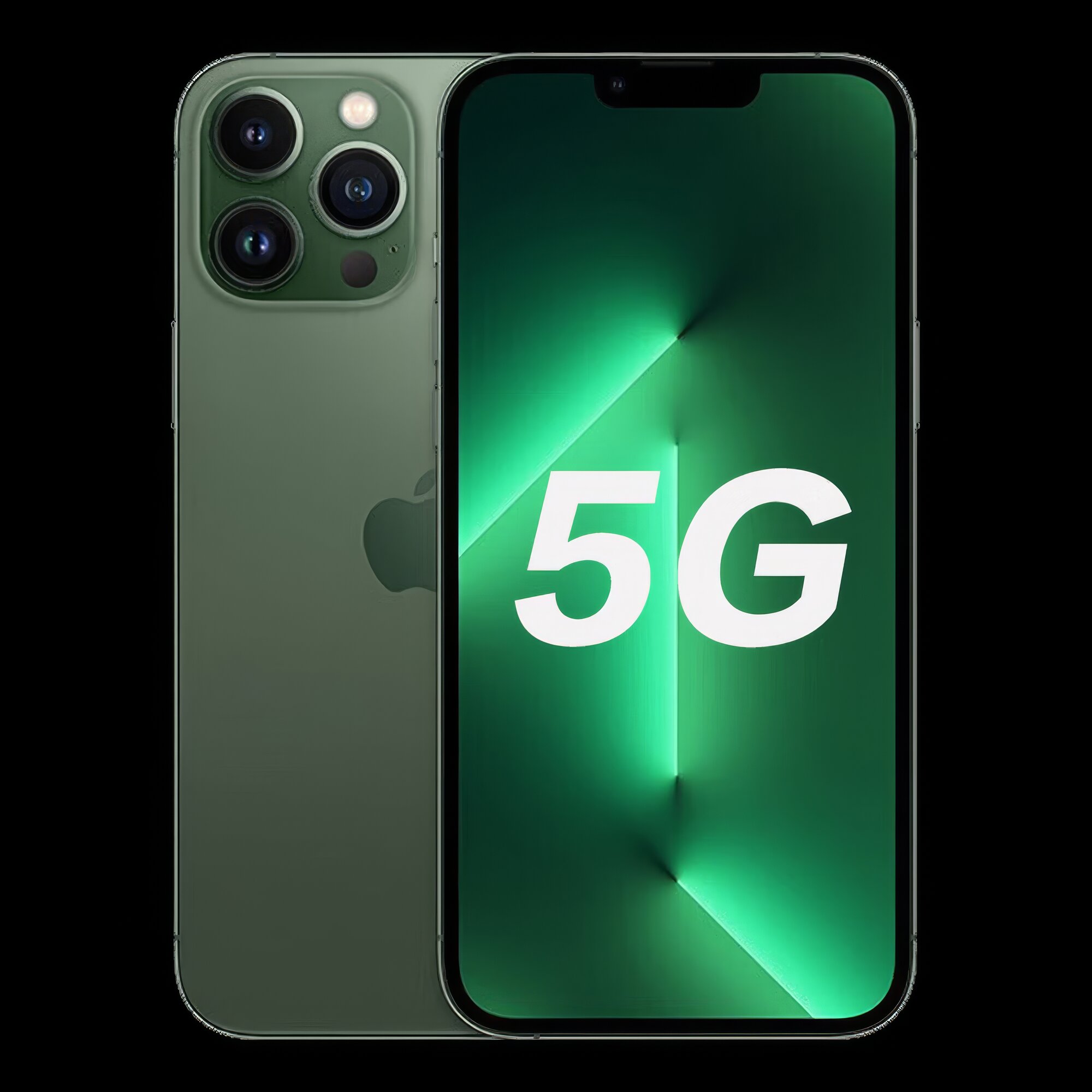 Смартфон Apple iPhone 13 Pro Max 512GB, Dual nano-SIM, 5G, Альпийский зелёный/Alpine Green