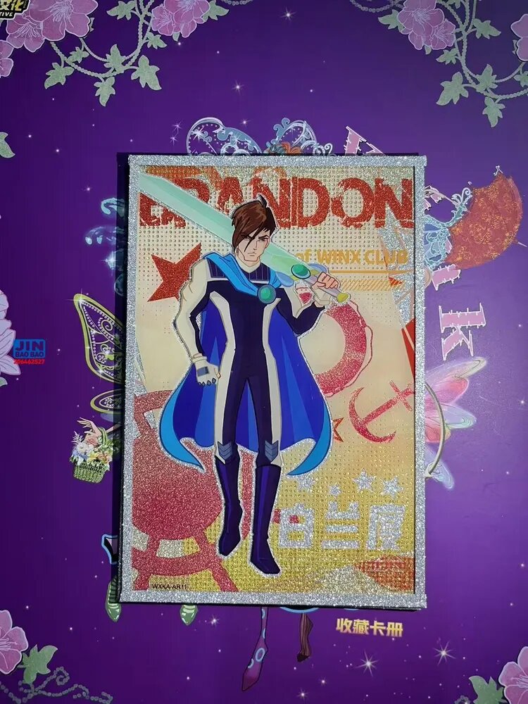 Большая коллекционная карта Winx Club: Муза, ограниченный тираж, фольгированная печать