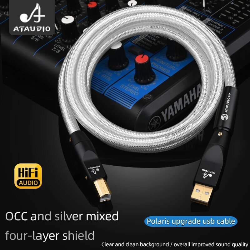 Аудиокабель USB Type C to Type C 0.75м — фото 1