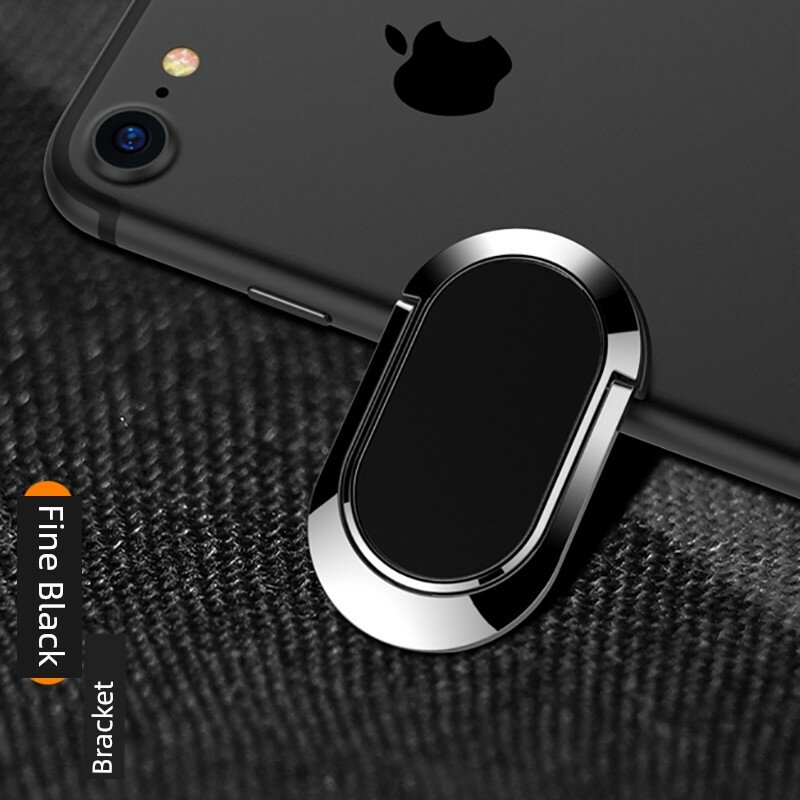 Держатель для телефона из цинкового сплава с вакуумным креплением, черный цвет, 2 шт. для смартфонов, прочная