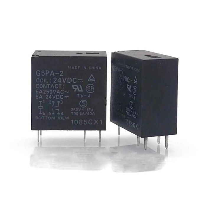 Электромагнитное реле G5PA-2-24VDC, 10PCS