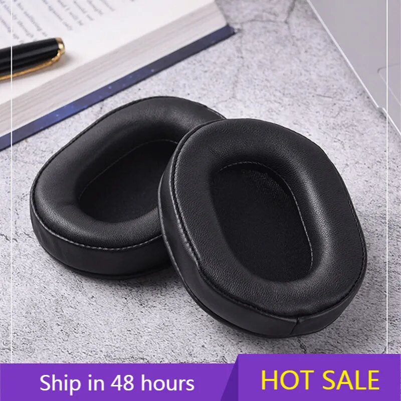 Амбушюры JEEMOOSEE кожаные для Audio-Technica ATH-MSR7 ATH-M50x Sony MDR-7506 MDR-V6