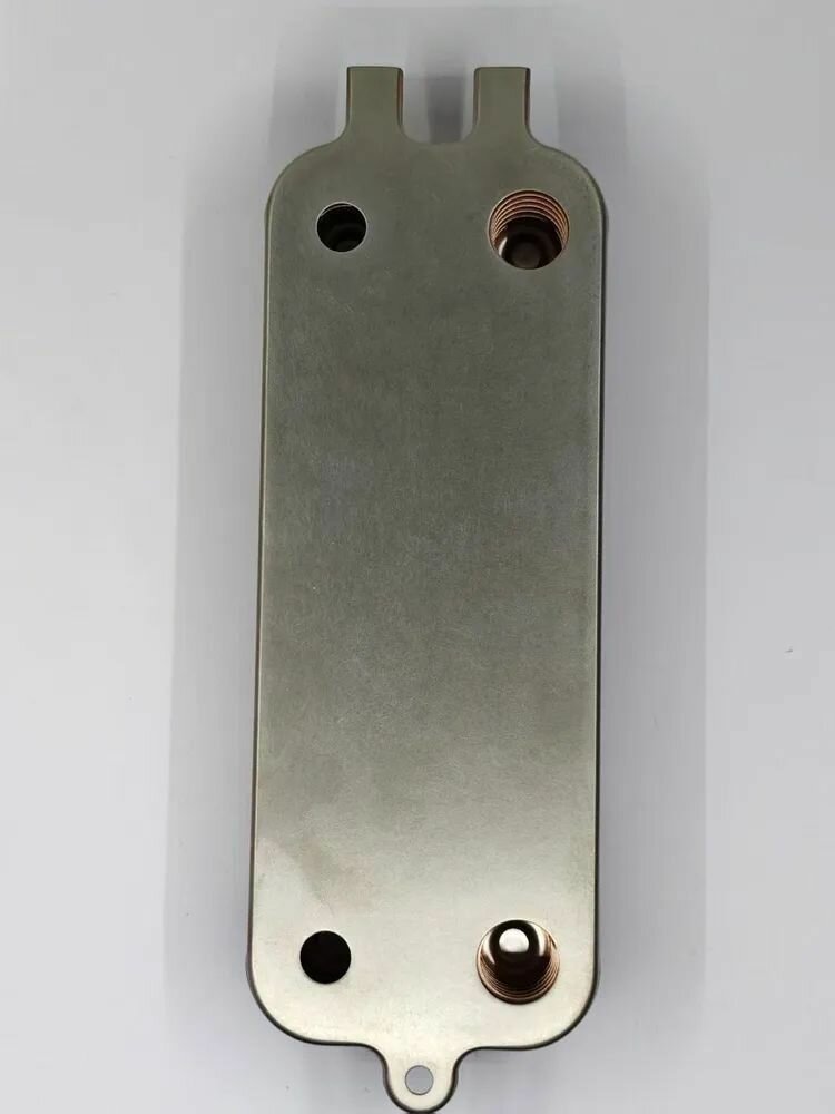 Теплообменник вторичный 16 пластин для Bosch Gaz 6000 W 24C, Buderus Logamax U072-24K (87186446250)