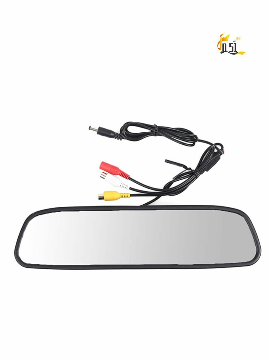 (Q I Z F) 4,3-дюймовый автомобильный видеорегистратор, камера заднего вида, зеркало монитор, двухсторонний ЖК-дисплей