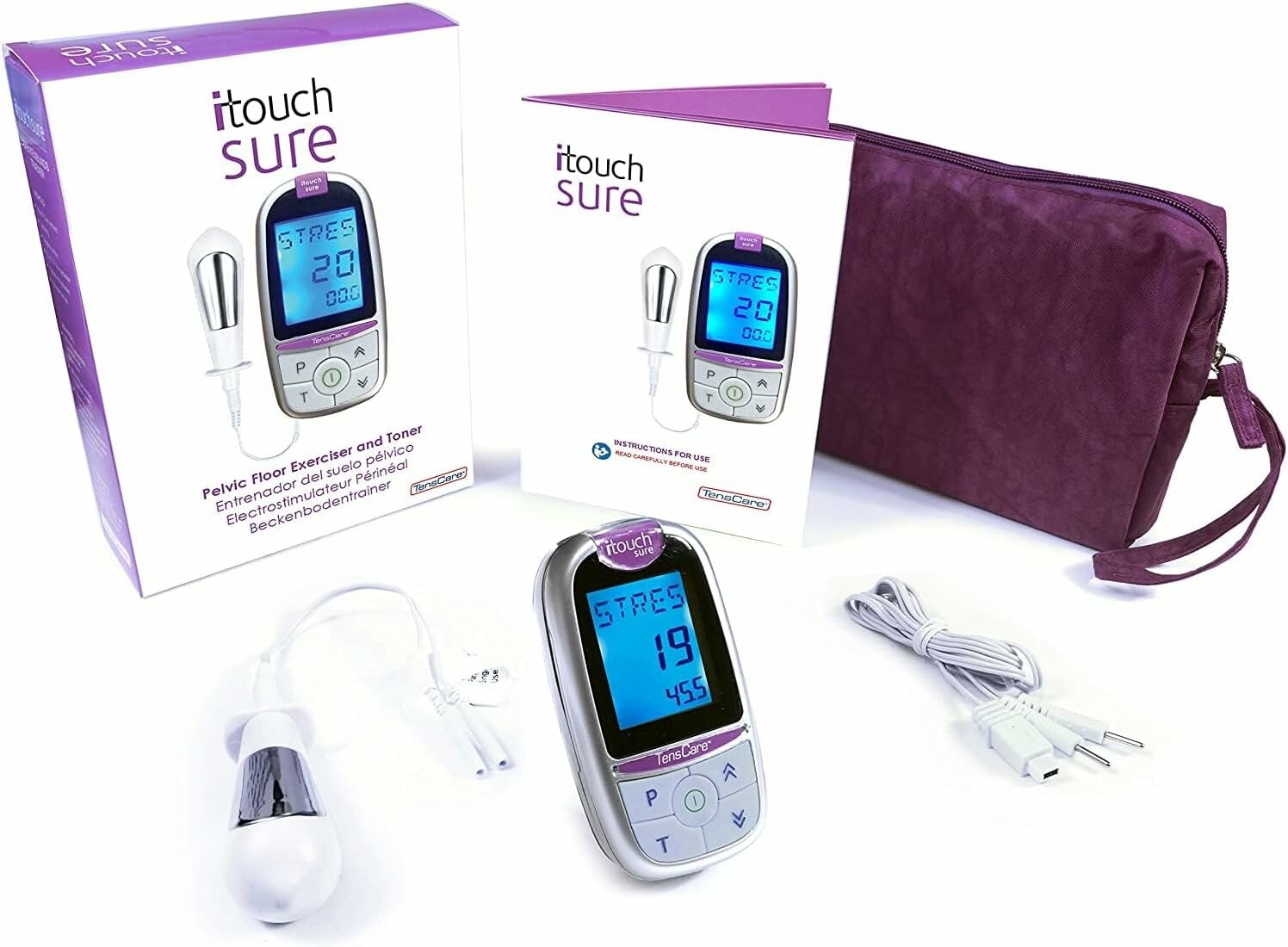 TensCare Тренажер для укрепления мышц тазового дна itouch Sure - Pelvic Floor Exerciser for Strengthening and Toning