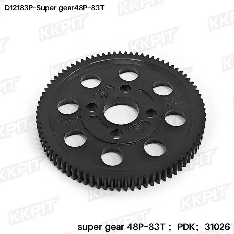 Головная шестерня KKPIT 48P 83T/88T для 3Racing Sakura S XI XIS CS D4 D5 1/10