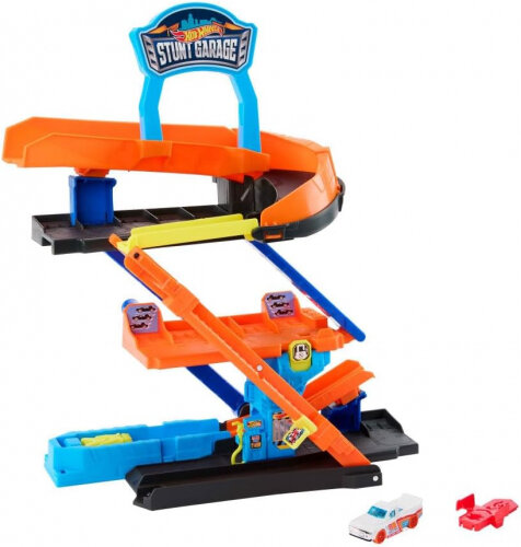 Игрушечный трек Hot Wheels JHL94 City Transforming Stunt Garage