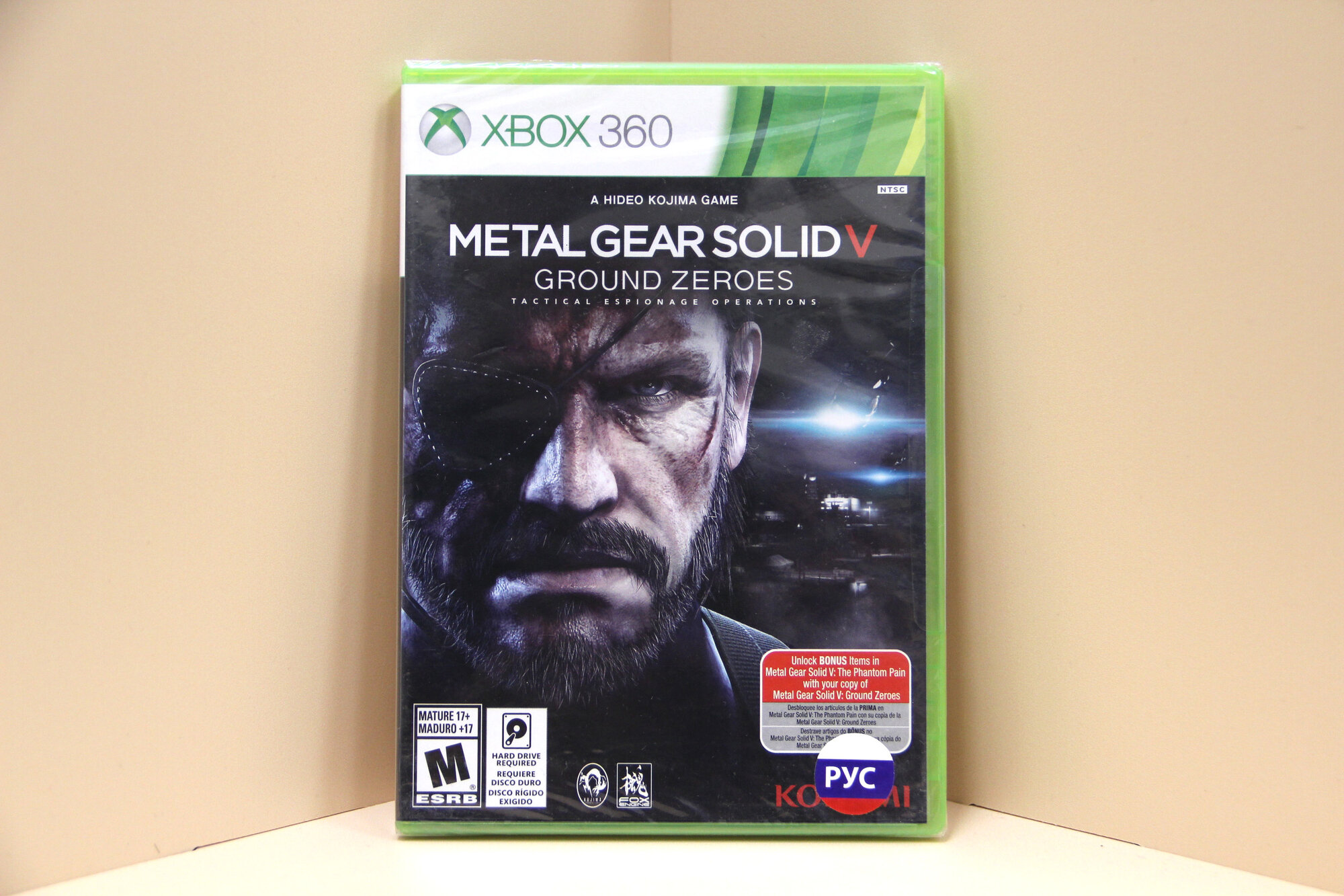 Metal Gear Solid V Ground Zeroes (Xbox 360, RU, Новый)