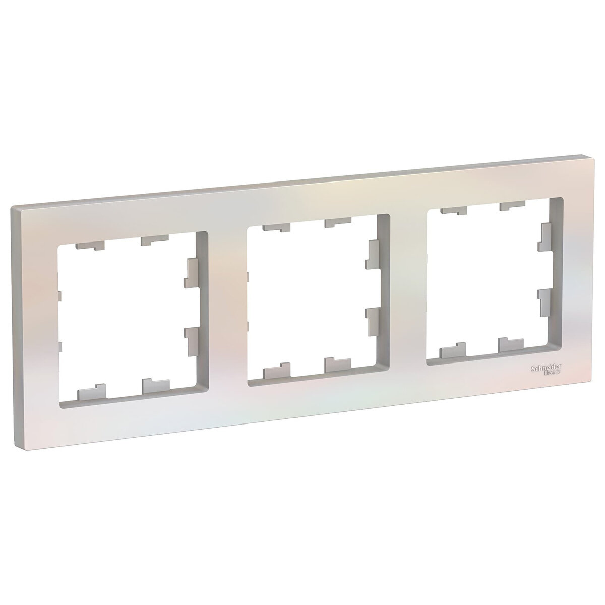 Schneider Electric Рамка 3-м ATLAS DESIGN универс. жемчуг ATN000403 1240265