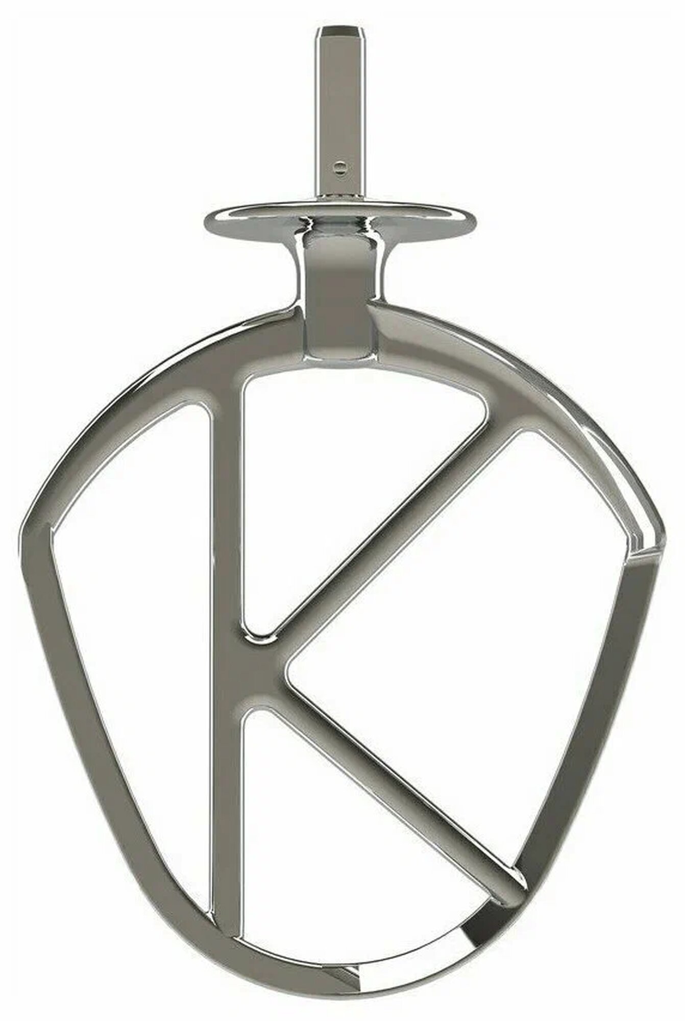 Насадка K-Beater XL Kenwood KAT70.000SS, для кухонных комбайнов, серебристая