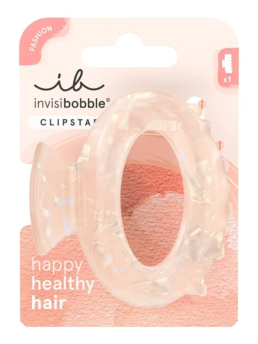 Заколка-крабик invisibobble CLIPSTAR Rosy Bliss (размер М)