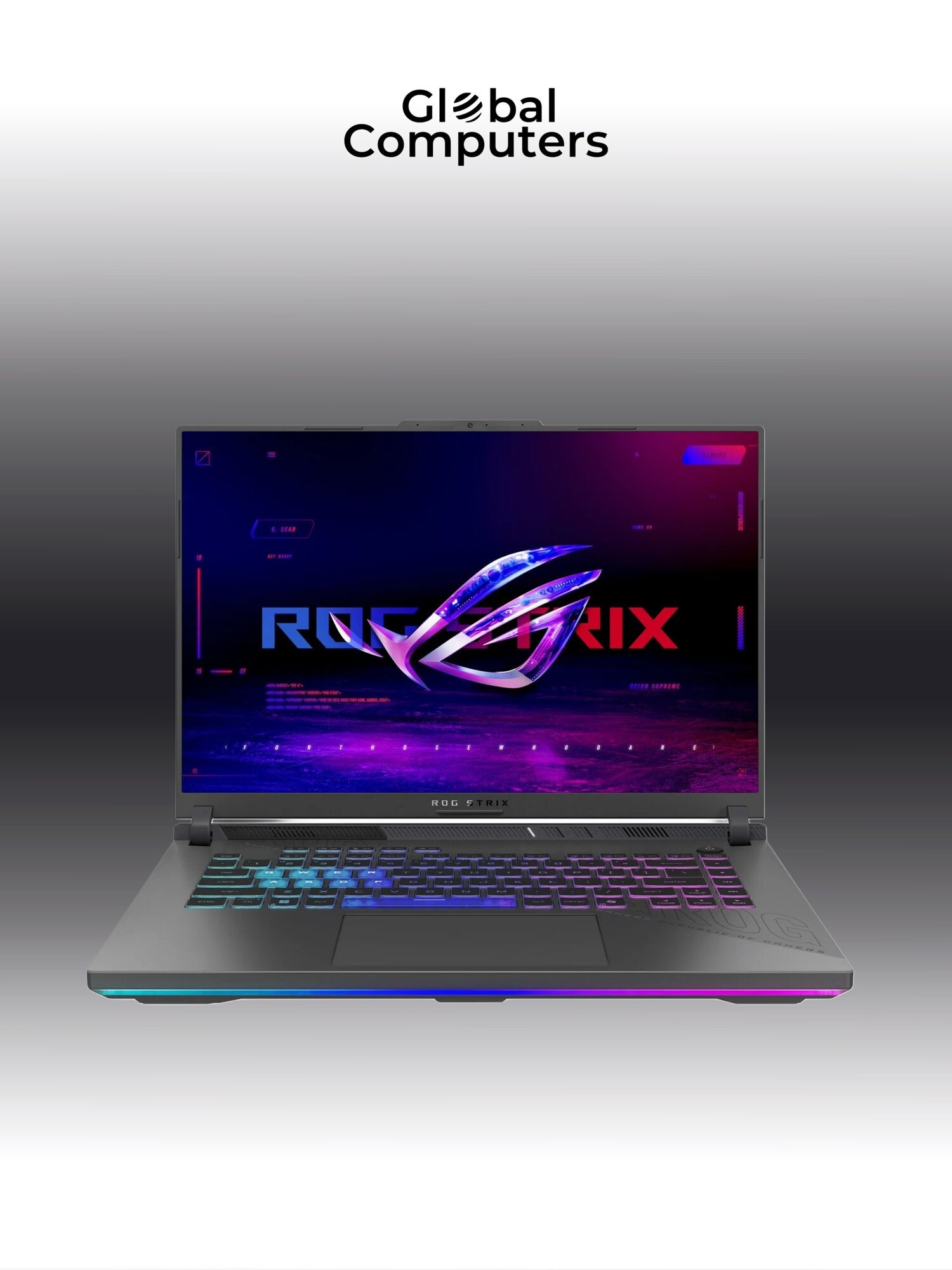 Ноутбук ASUS ROG STRIX G16 G614FR-ES96 (Ryzen 9 9955HX 2.5GHz/16"/ 2560x1600 240Hz/32GB/1TB SSD/RTX 5070Ti 12GB/Win 11)