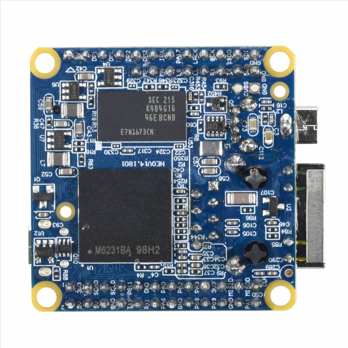 Плата для разработки NanoPi NEO с открытым исходным кодом H3 DDR3 RAM 512MB Четы одноплатный компьютер мини-компьютер Linux