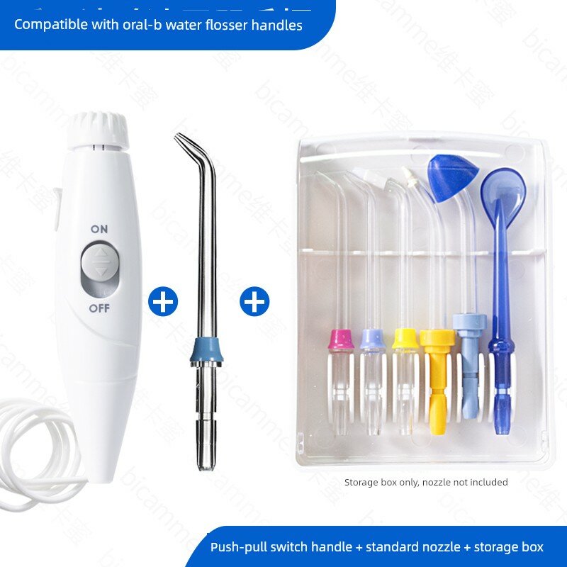 Совместим с ручкой ирригатора Waterpik, универсальным аксессуаром для подключения к водопроводу, ирригатором для