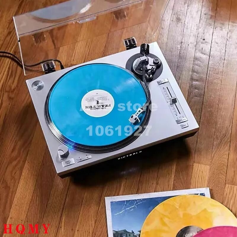 Эксклюзивный виниловый проигрыватель Victrola VPRO2000 DJ с Bluetooth и USB, серебристого цвета
