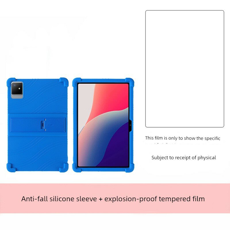 Подходит для силиконового защитного чехла Lenovo Superpower Tablet M10, подставки с полным покрытием, мягкого чехла с